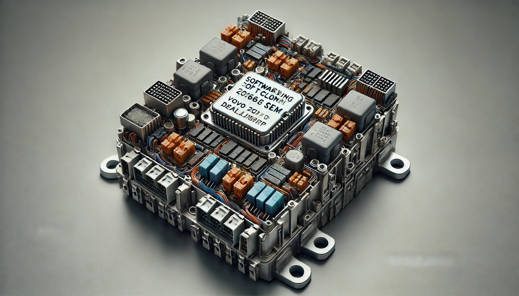 Software Cloning Damaged CEM H Volvo 2006 S60 Dealership: A ...