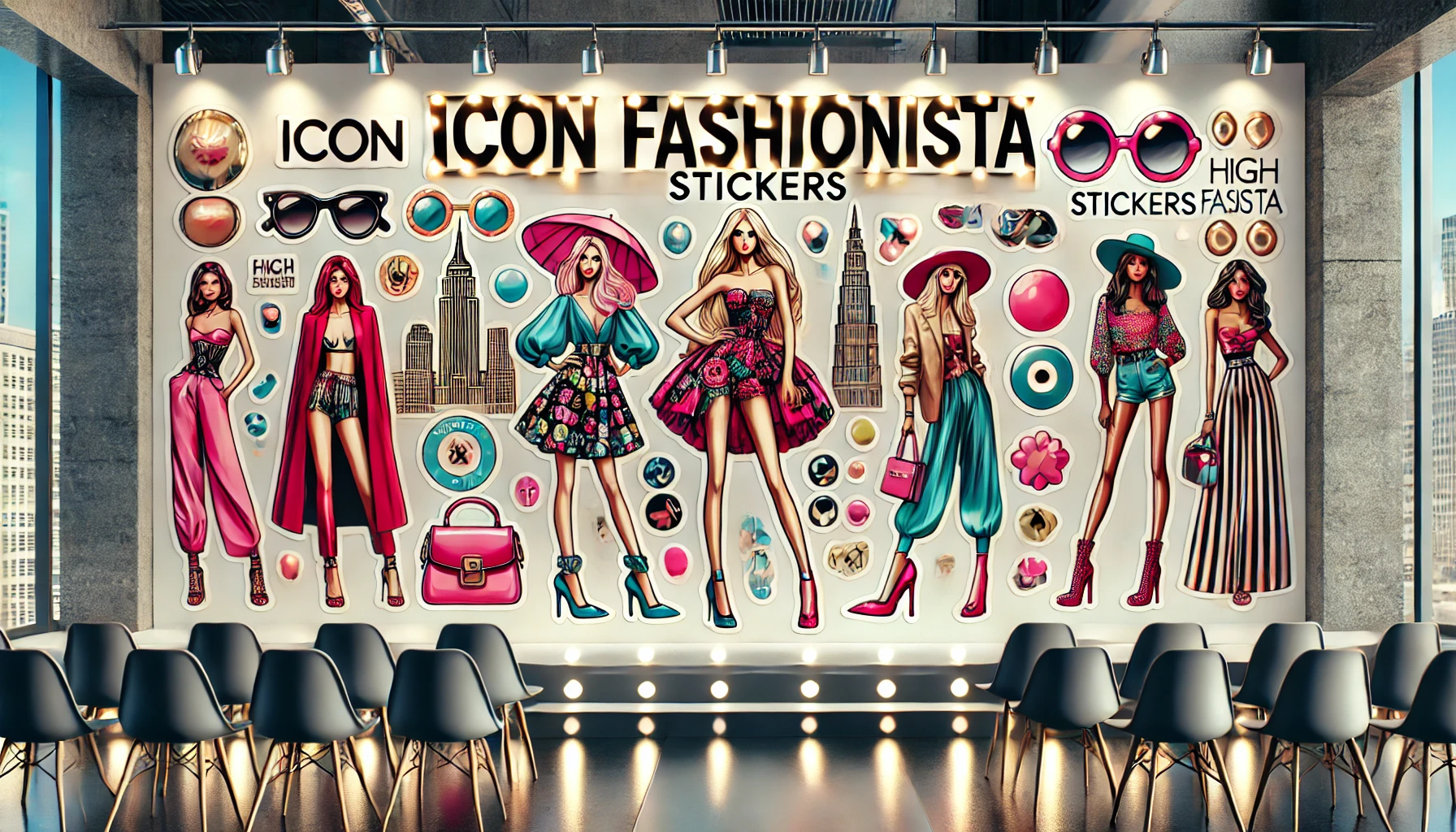 Icon Fashionista Stickers: Revolutionizing Personal Style and ...