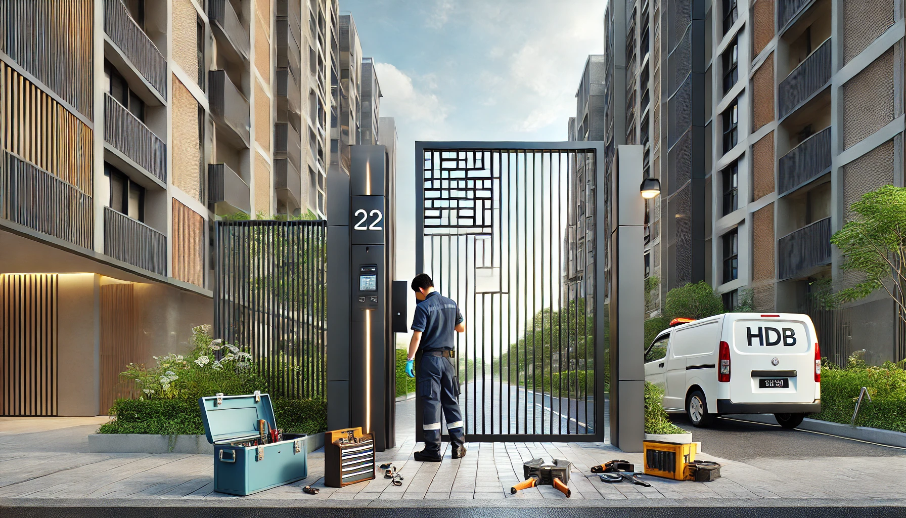 How important is HDB Gate Maintenance? » businessstable.com